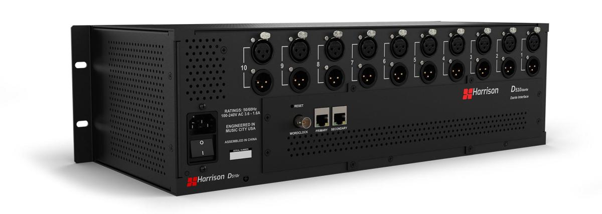 Harrison Audio D510r y D510mx: ampliando la familia Serie 500 con un rack de 10 ranuras y un ...